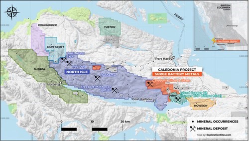 Surge Battery Metals Begins Exploration On Vancouver Island | Business ...