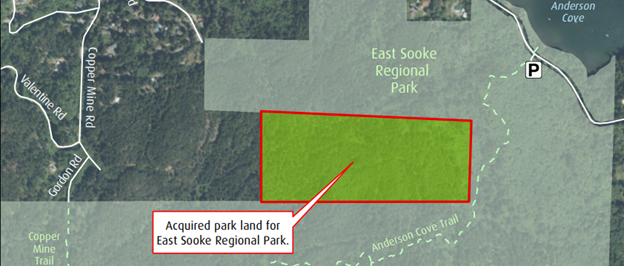 CRD Acquires Additional Land for Park | Business Examiner