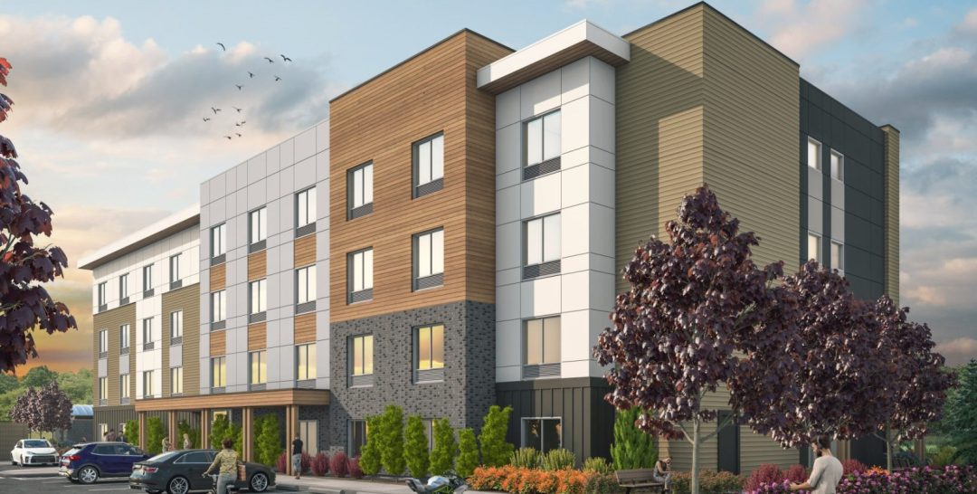 Modular Village Crane Work has Begun at TRU Campus | Business Examiner