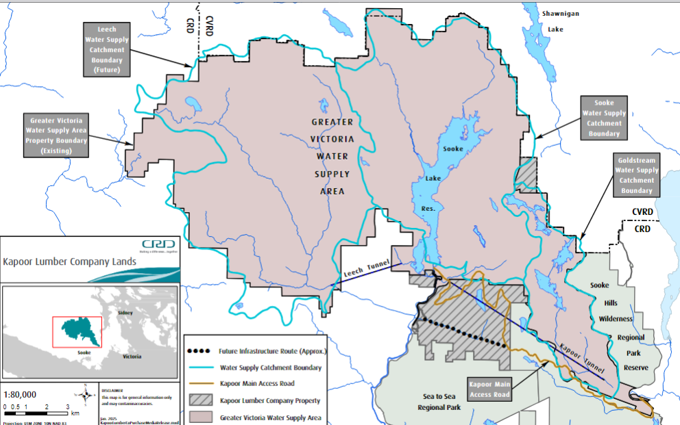 CRD ANNOUNCES AGREEMENT TO PURCHASE KAPOOR LUMBER COMPANY LANDS ...