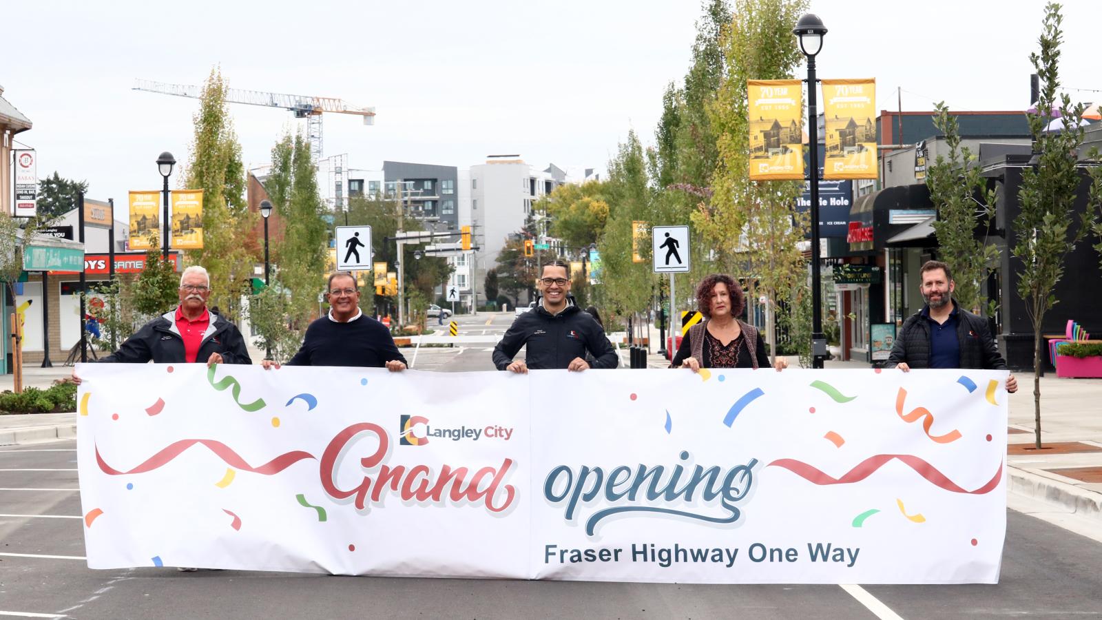 FRASER HIGHWAY ONE-WAY COMPLETED | Business Examiner